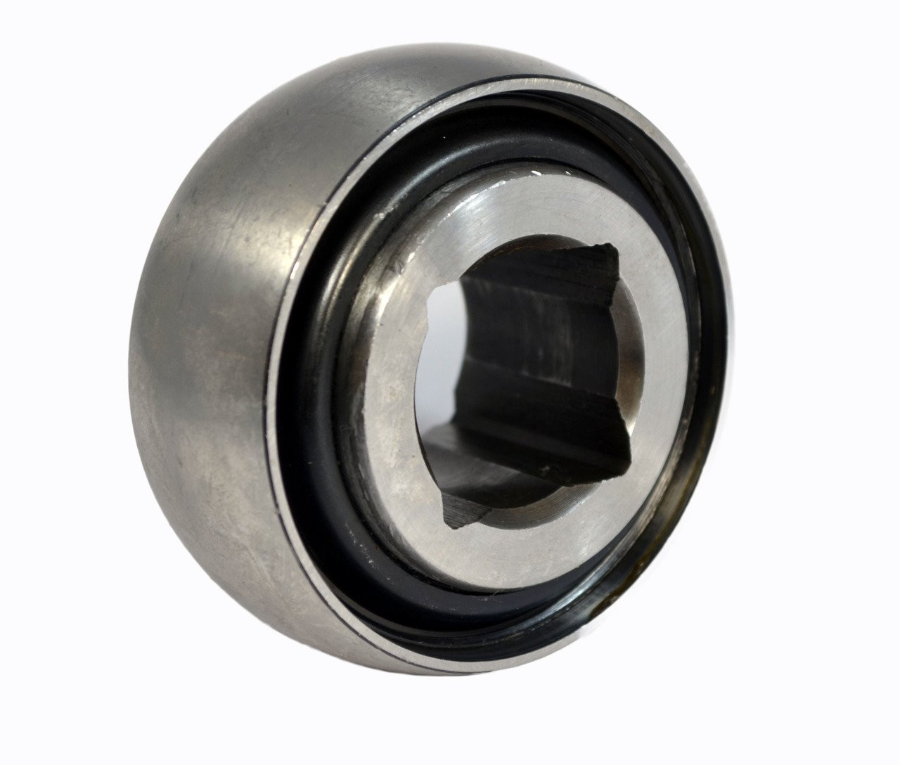 GW211PPB3, 1-1/2" Square Bore Bearing w/ Spherical OD | GW211PPB3 ...