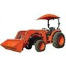 ROPS Orange Tractor Umbrella Canopy & Canvas Cover w/ Rollbar Mount ...