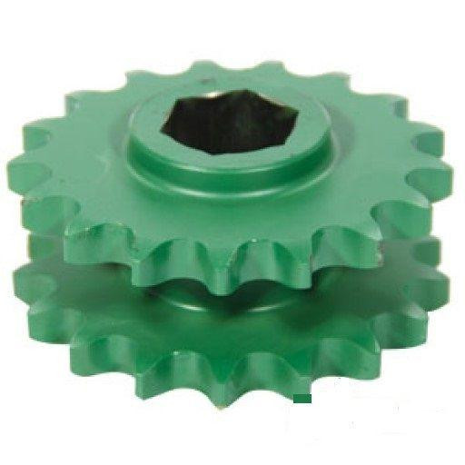 Main Drive Double Sprocket 17/17 Tooth fits John Deere 330 | AE39301 ...