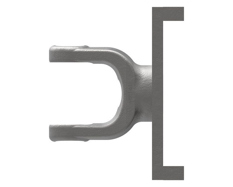 Weasler 4 Hole Mounting Torque Limiter Flange Yoke 44N Series | 803 ...