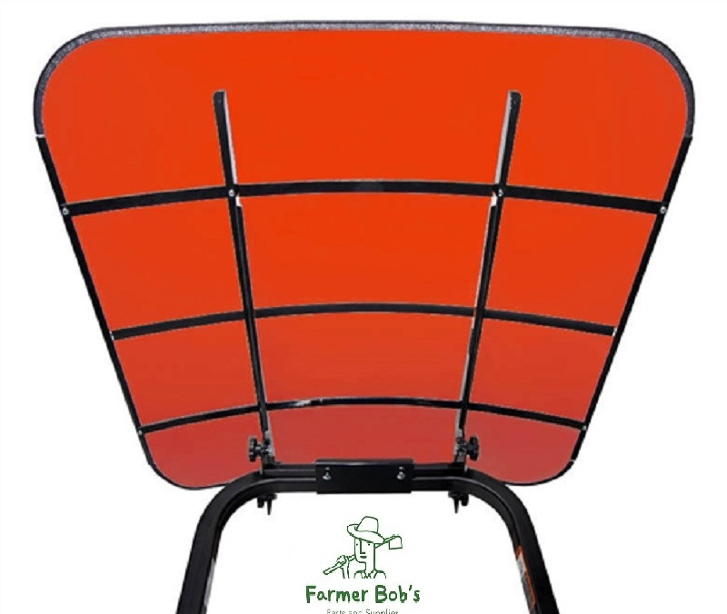 Tuff Top Tractor Canopy Orange 44" x 44" | 302022165 | Farmer Bob's
