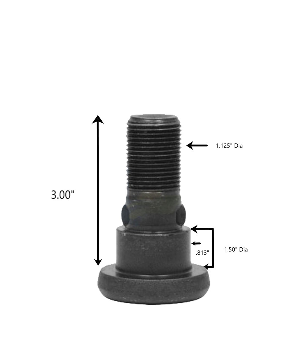 Replacement 3.00" x 1.25" Rotary Cutter Blade Bolt Kit for John Deere ...