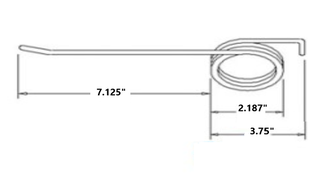 Rake Tooth fits Case 281 Rakes | T17350 | Farmer Bob's