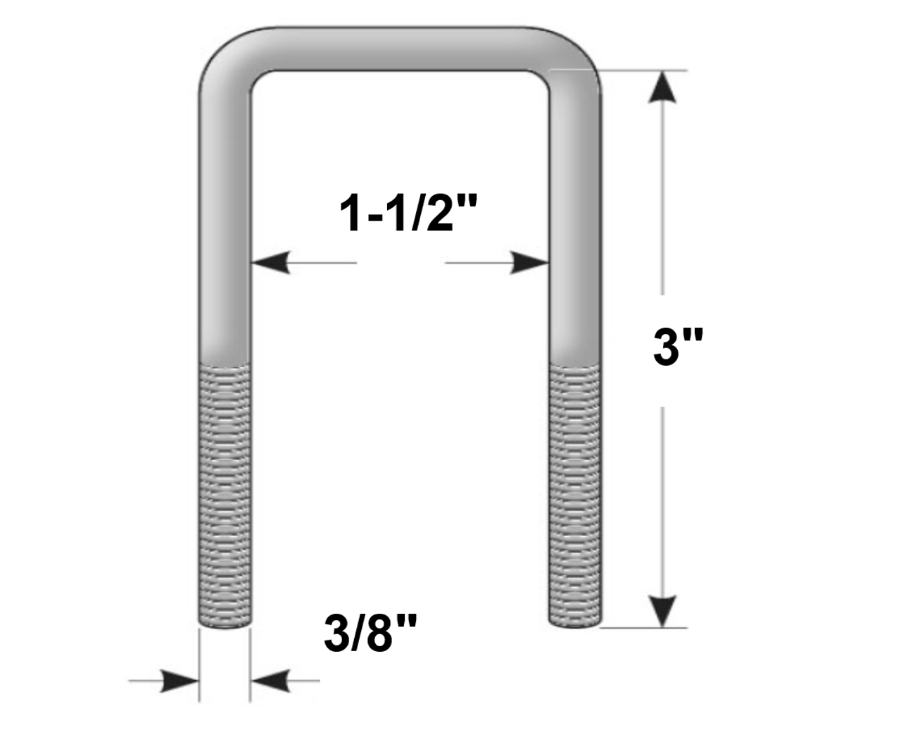 U Bolt 3 8 X 1 1 2 X 3 Square W Nuts Farmer Bob s Parts u-bolt-3-8-x-1-1-2-x-3-square-w-nuts-farmer-bob-s-parts