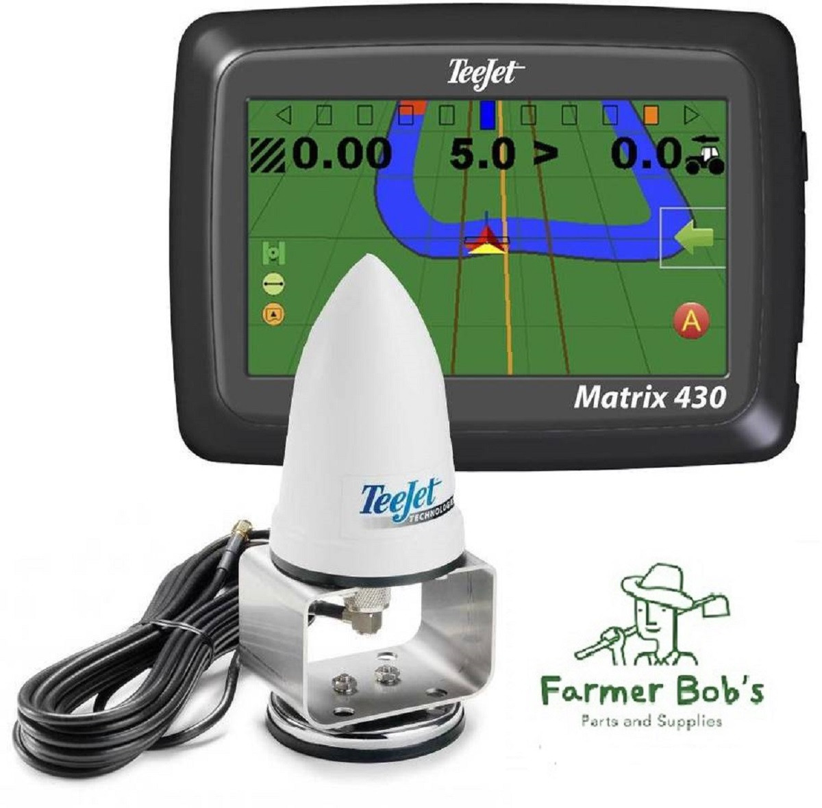 Teejet Matrix 430 Kit RXA-30 Antenna & Cable GD430-GLO-R30-B | Farmer Bob