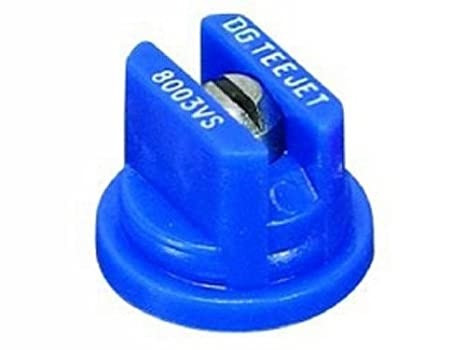 TeeJet Drift Guard Flat Spray Tips Blue 80° Polymer with Stainless ...