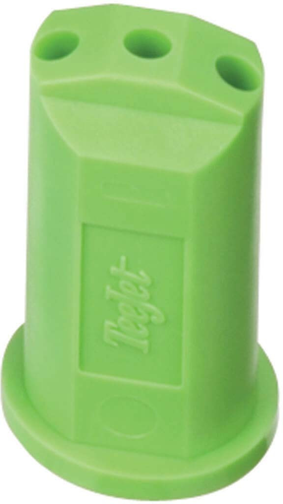 TeeJet StreamJet SJ-3 Light Green Acetal Polymer 3-Stream Outlet Nozzle ...