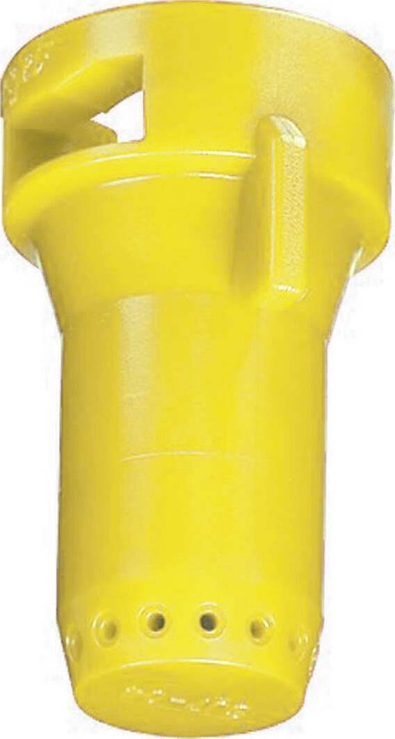 TeeJet StreamJet SJ-7 Yellow Acetal Polymer 7-Stream Outlet Nozzle 0.20 ...