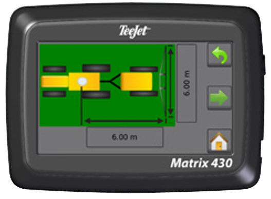 Teejet Matrix 430 Ag Guidance System Console Only | CG430-GLO | Farmer ...