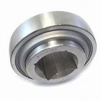 GW208PPB5 1-1/8" Square Bore Bearing w/ Spherical OD (Grease-able ...