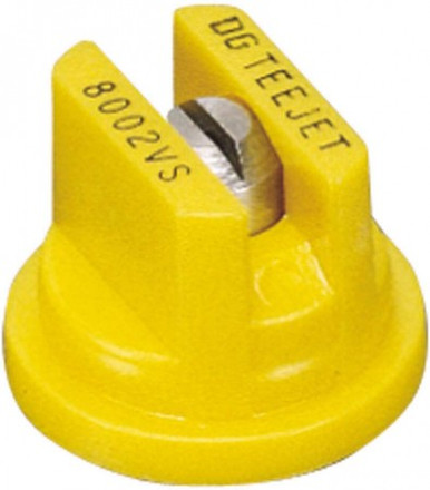 TeeJet Drift Guard Flat Spray Tips Yellow 80° Polymer with Stainless ...