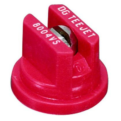 TeeJet Drift Guard Flat Spray Tips Red 80° Polymer with Stainless Steel ...