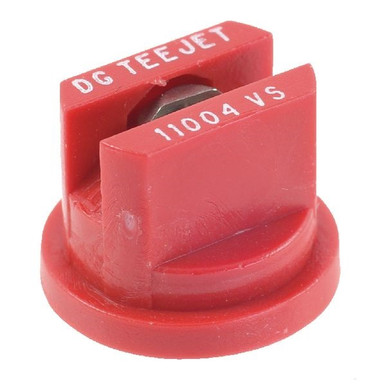 TeeJet Drift Guard Flat Spray Tips Red 110° Polymer with Stainless ...