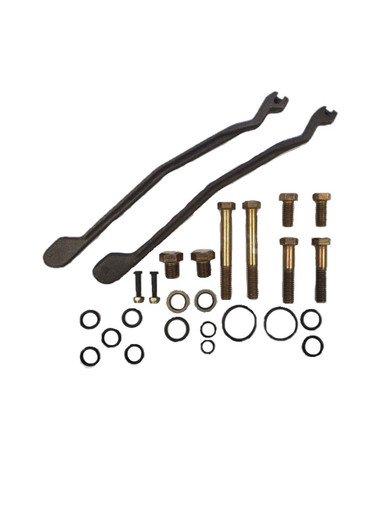 Remote Valve Handle Kit Replacement For Double Spool Valve (2 Handles ...