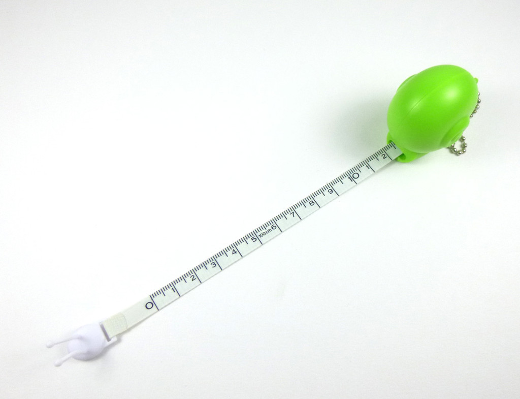 Snail Pocket Measuring Tape Green, Blue & Pink | Outback Yarns