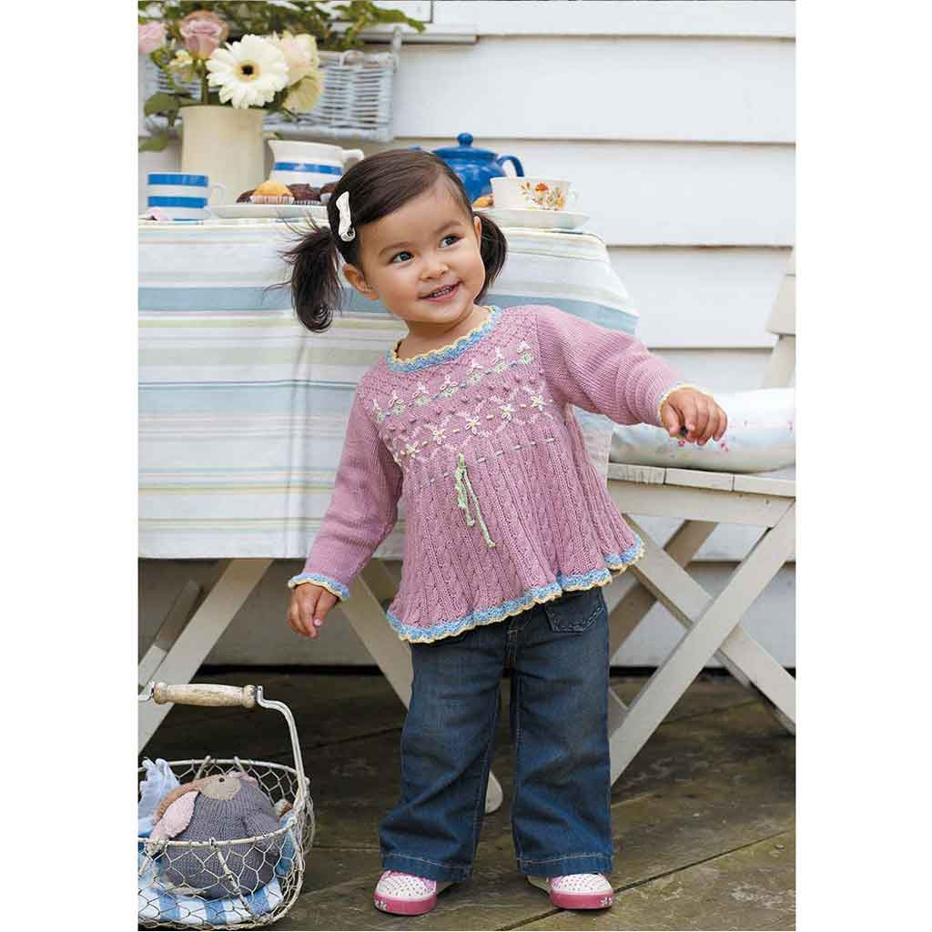 Rowan Princess Children & Baby Top Pattern, Summerlite | Outback Yarns