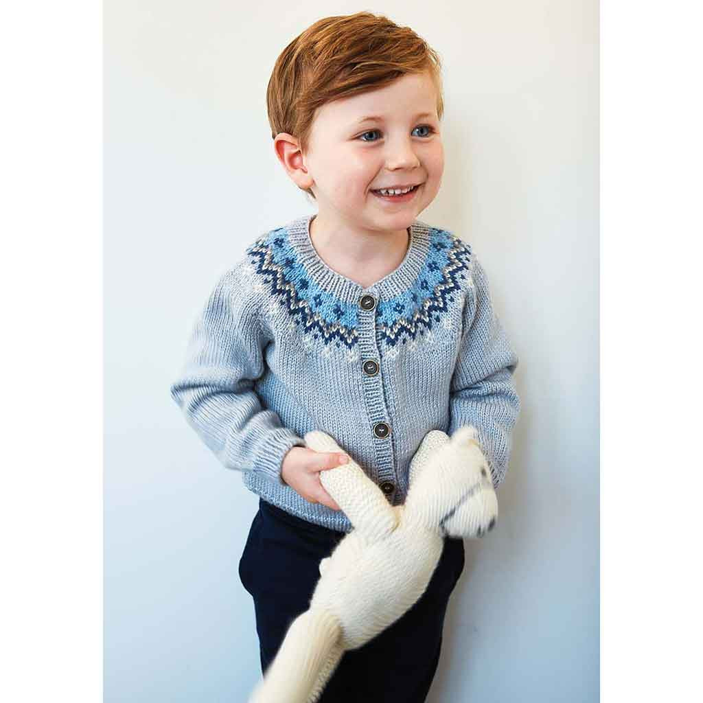Rowan Natalia Cardigan PDF Pattern Baby Cashsoft Merino | Outback Yarns