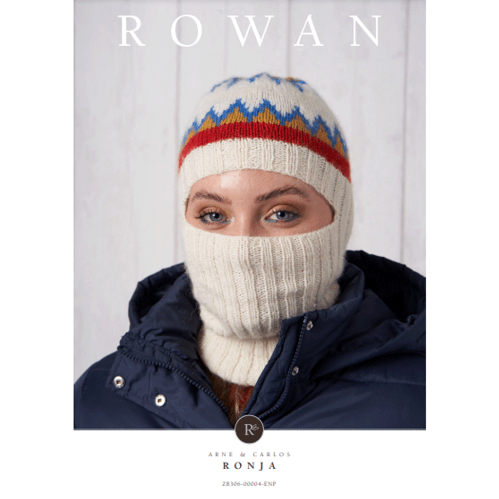 Rowan Adults Ronja Hat Knitting Pattern Using Norwegian Wool Outback
