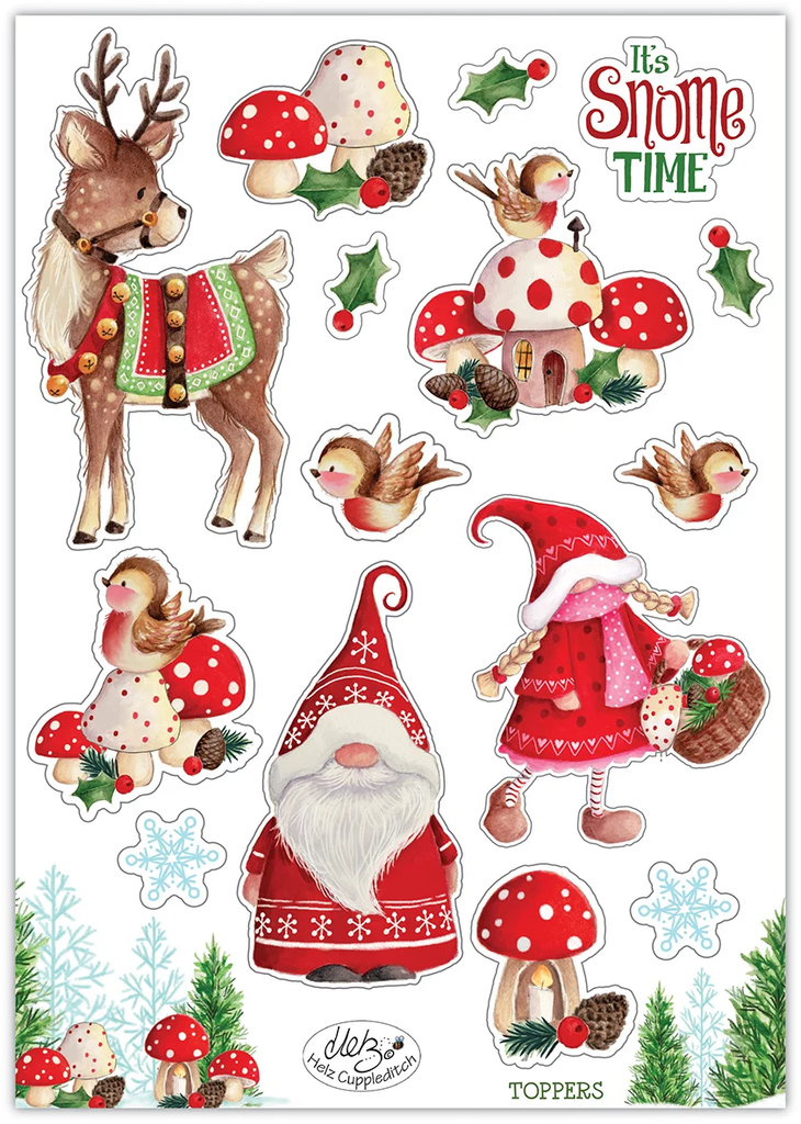 It's Snome Time | 3D Decoupage & Topper Set | Craft Consortium ...