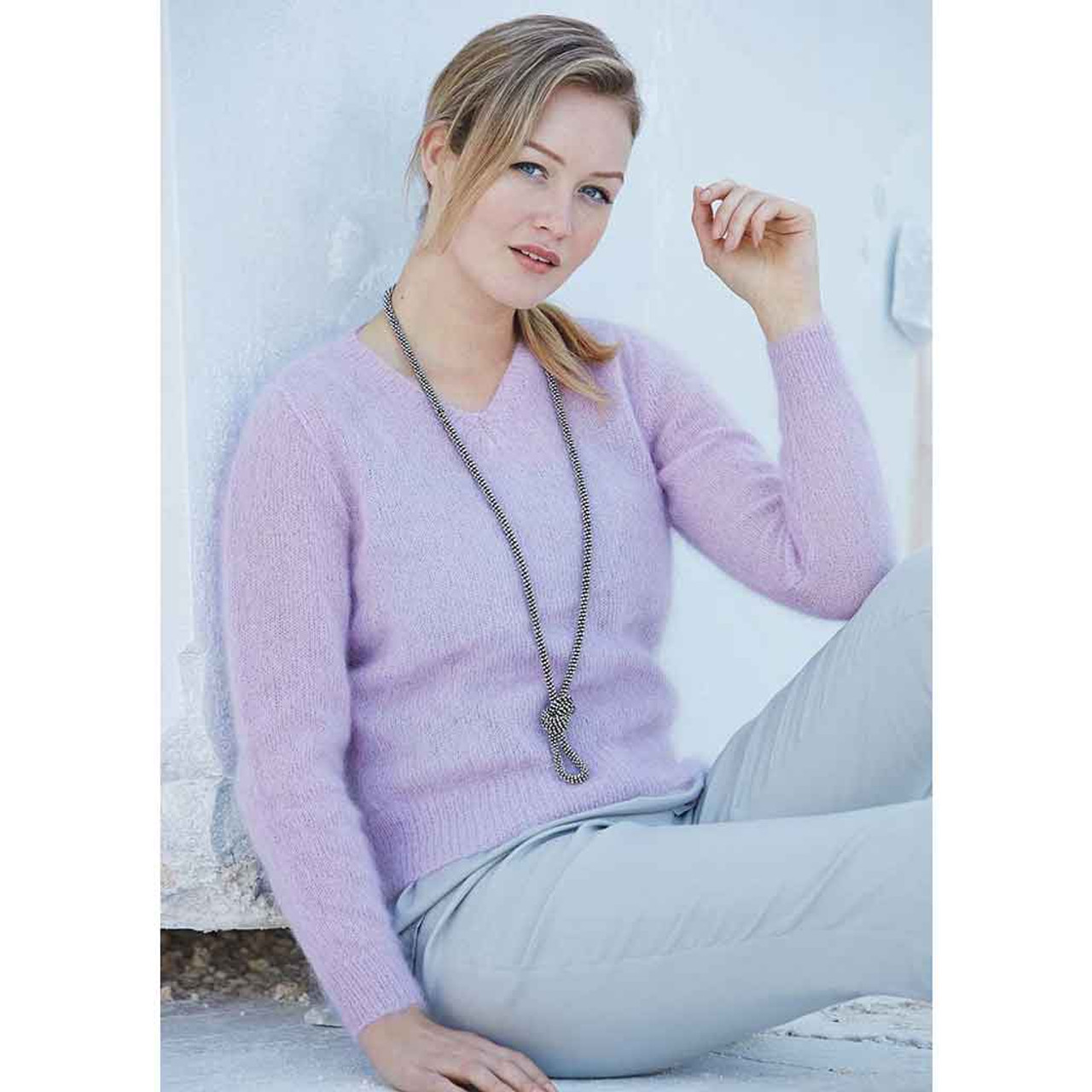 Rowan Charisma Womens Sweater Pdf Pattern Using Patina Outback Yarns