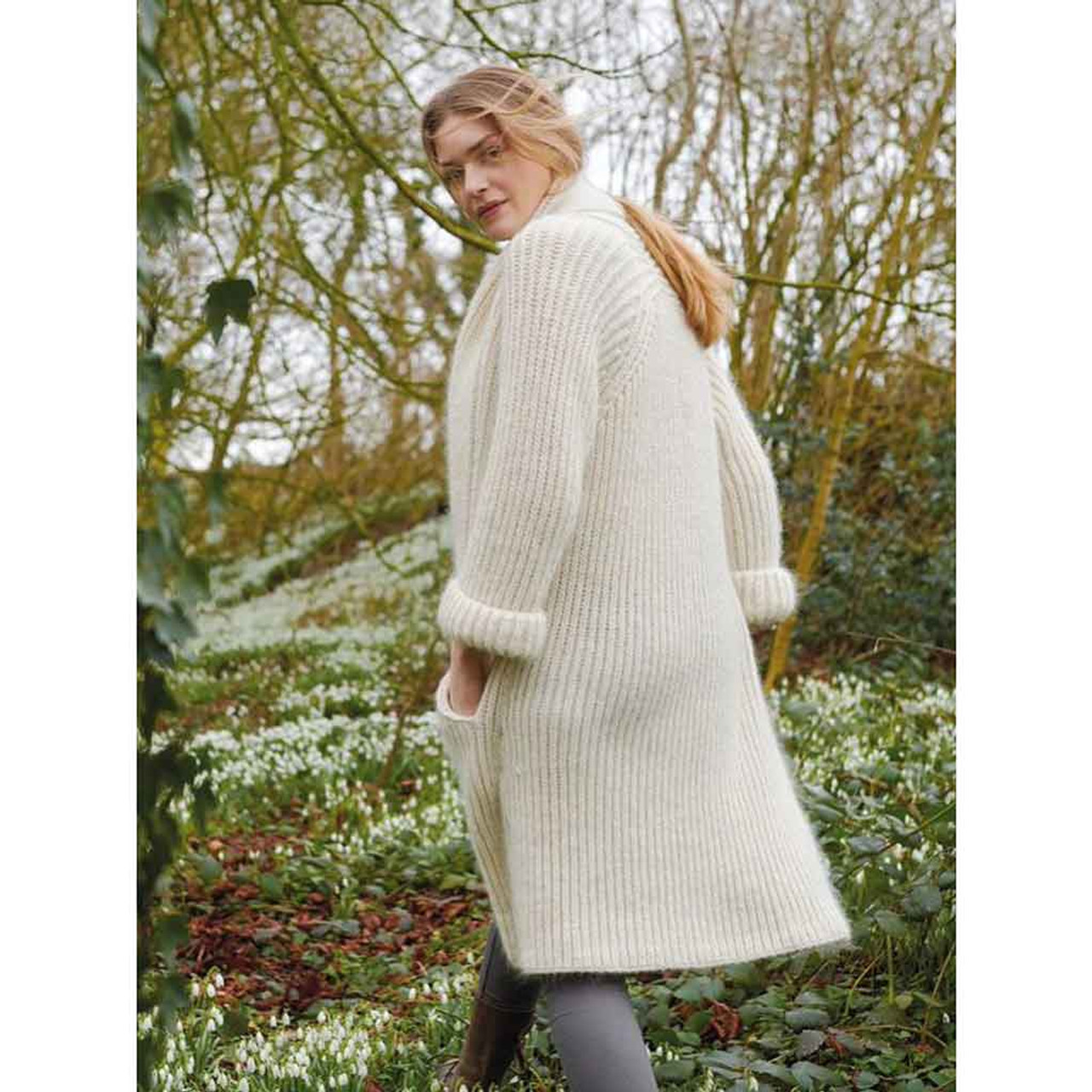 Rowan Hushed Jumpers Pdf Pattern Using Island Blend Outback Yarns