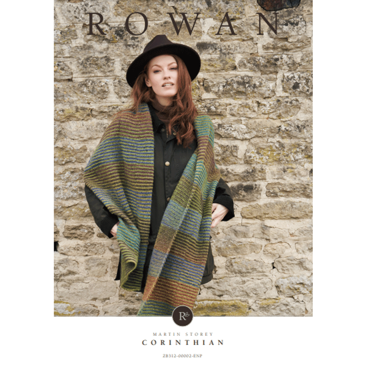 Rowan Womens Corinthian Wrap Knitting Pattern Using Felted Tweed