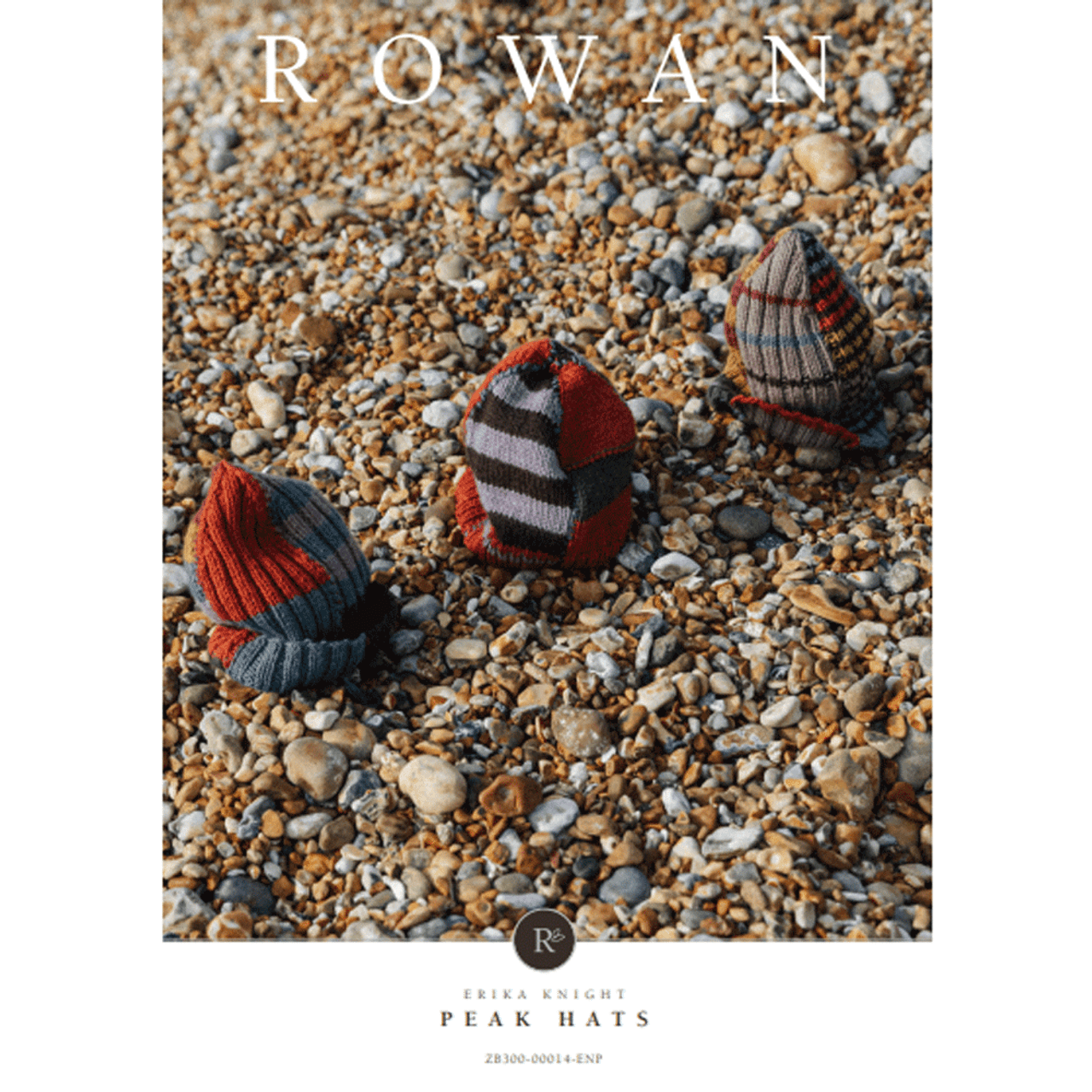 Rowan Accessories Peak Hats Knitting Pattern Using Pebble Island
