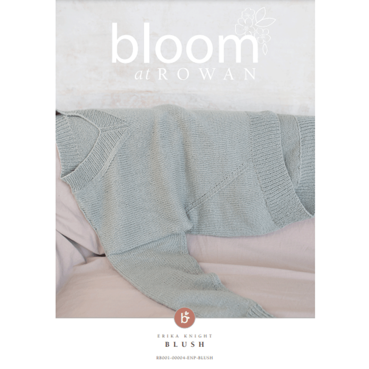 Rowan Womens Blush Sweater Knitting Pattern Using Cotton Wool