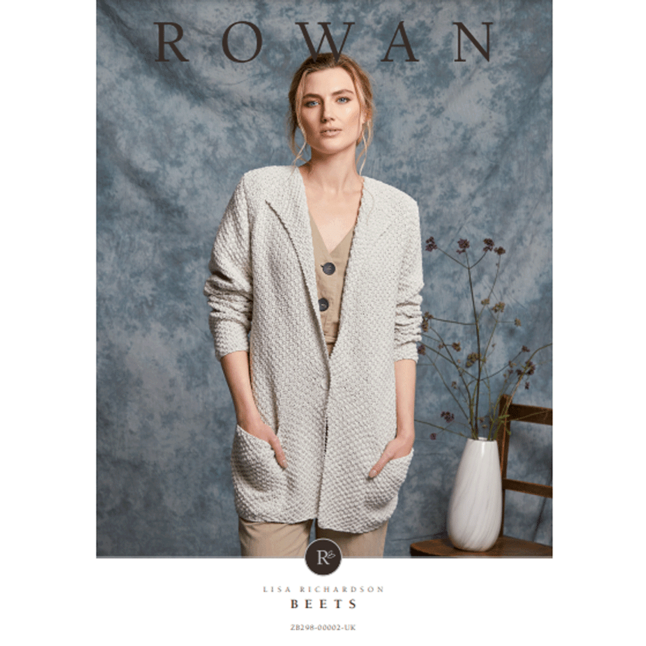 Rowan Womens Beets Cardigan Knitting Pattern Using Denim Revive