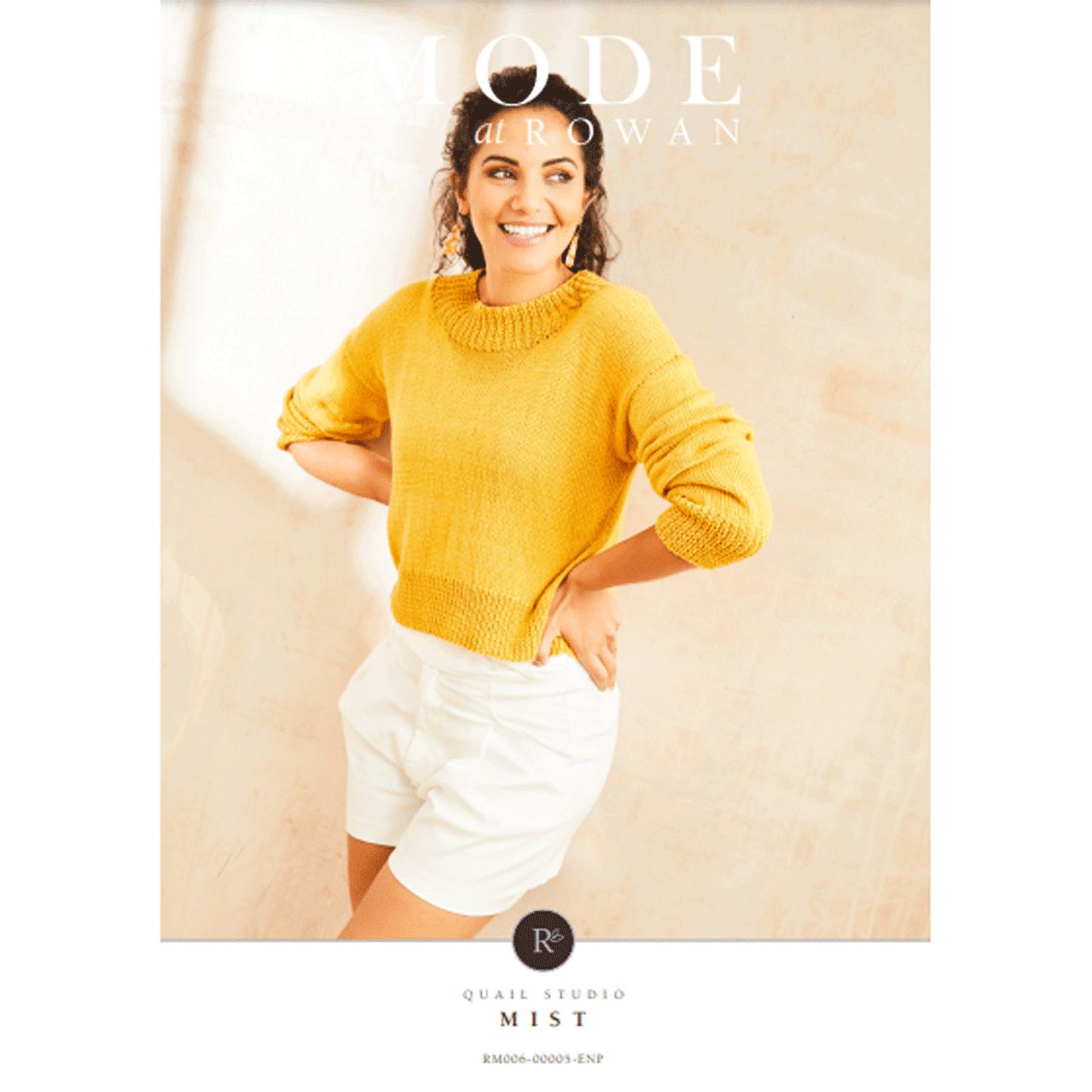Rowan Womens Mist Sweater Knitting Pattern Using Summerlite 4 Ply