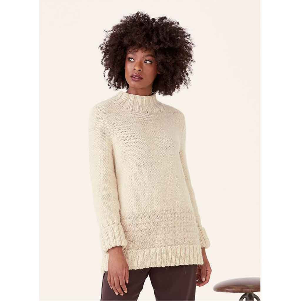 Rowan 013 Sweater PDF Pattern using Cocoon | Outback Yarns