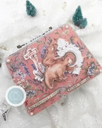 In The Forest 3D Die-Cut Decoupage Sheets | Craft Consortium | Outback ...