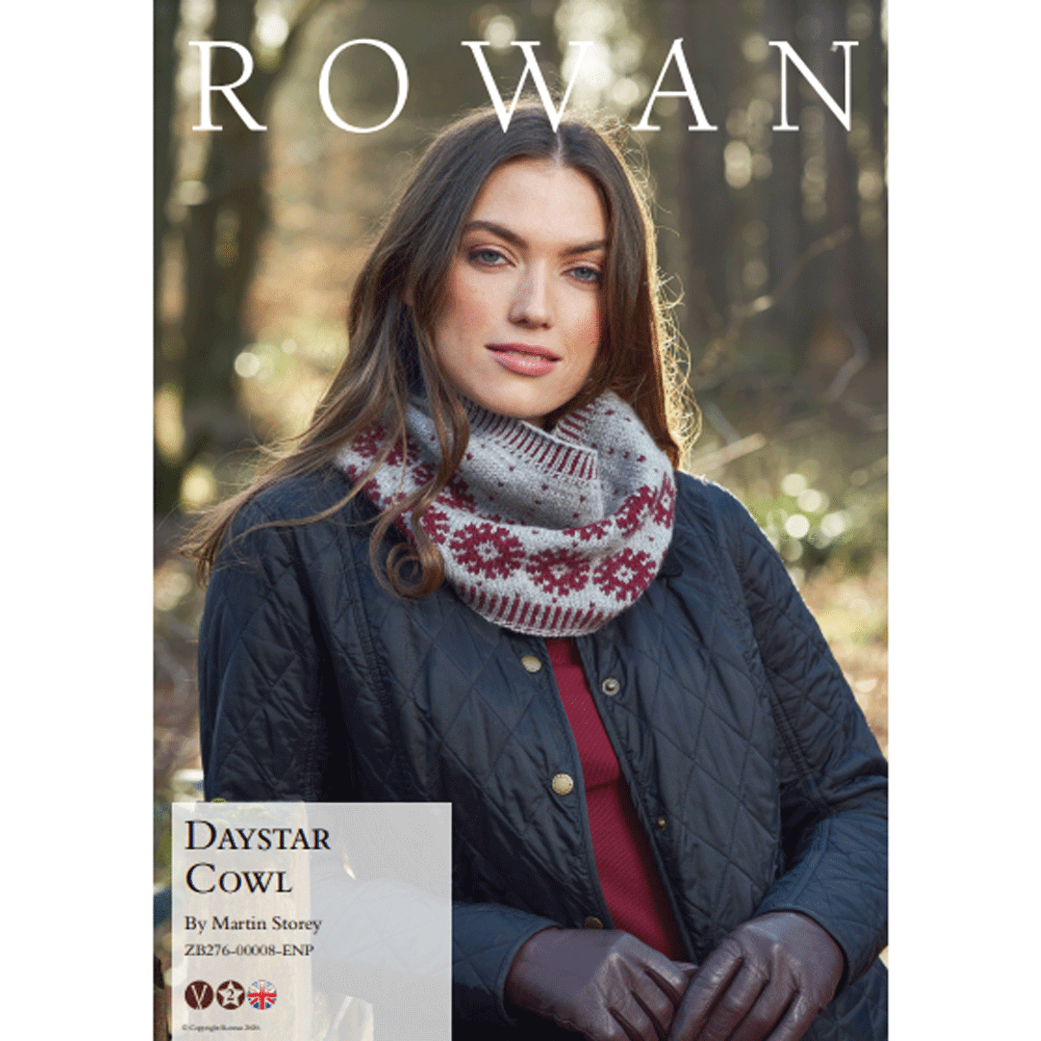 Rowan Womens Daystar Cowl Knitting Pattern Using Alpaca Soft Dk