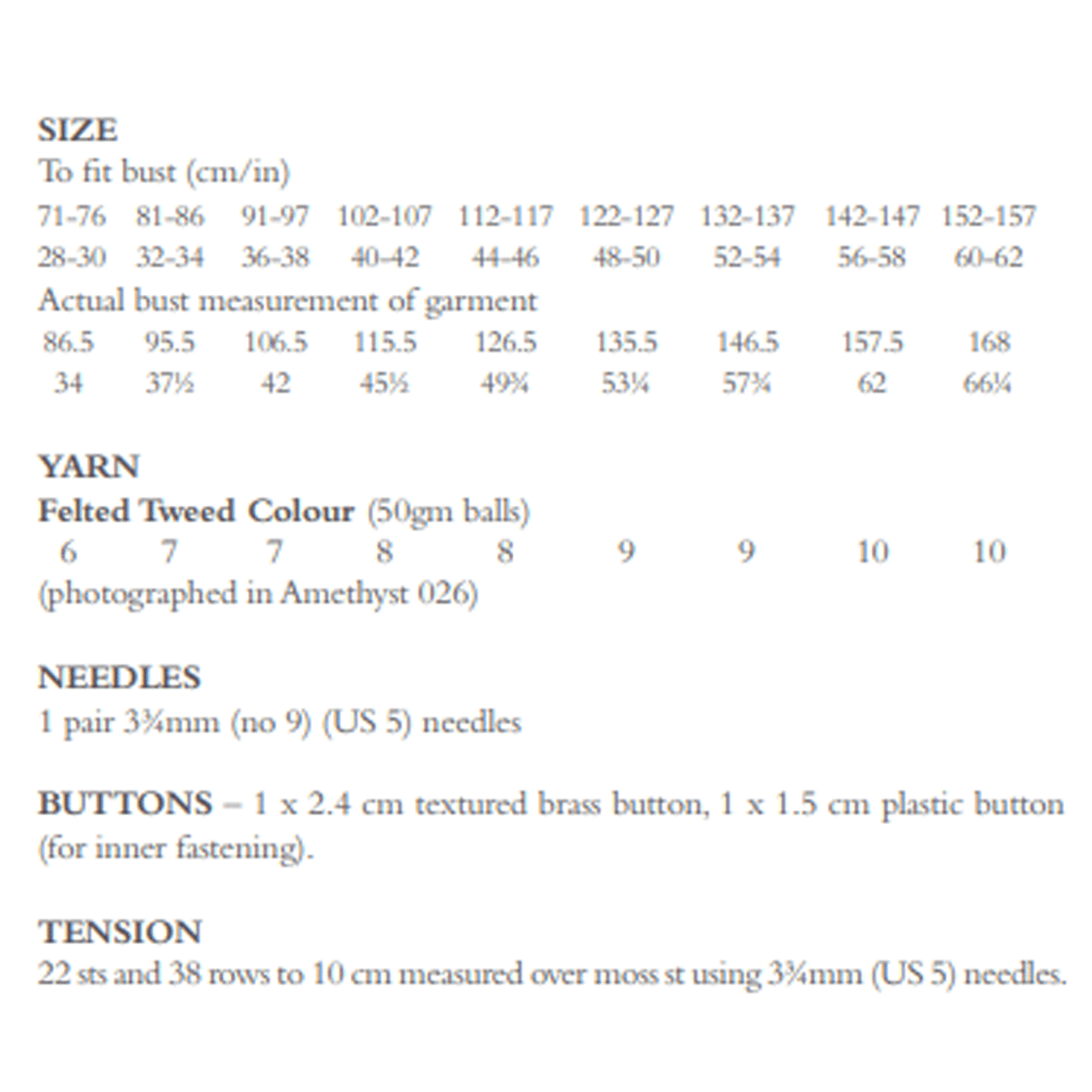 Rowan Womens Mist Cardigan Knitting Pattern Using Felted Tweed Colour