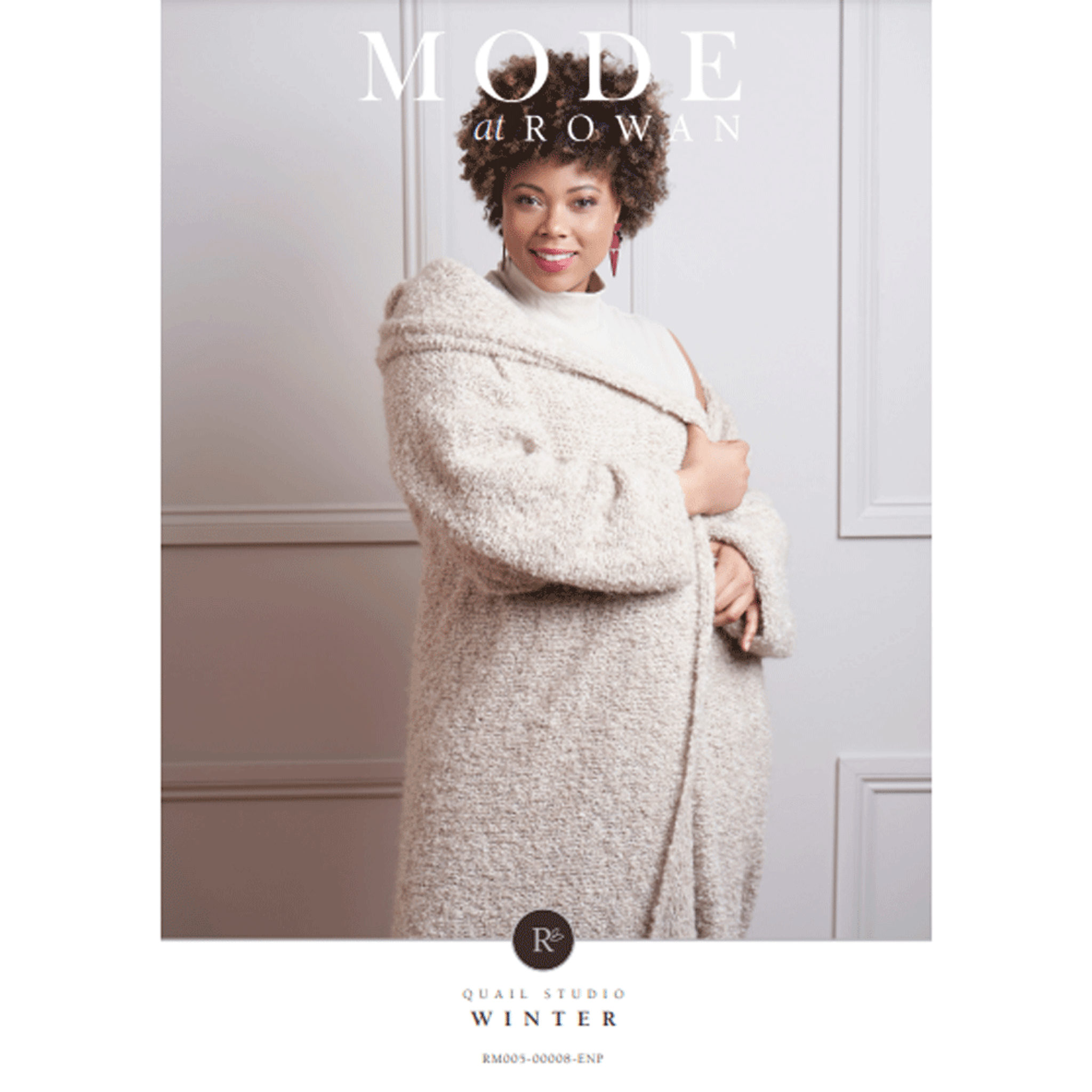 Rowan Womens Winter Jacket Knitting Pattern Using Soft Boucle