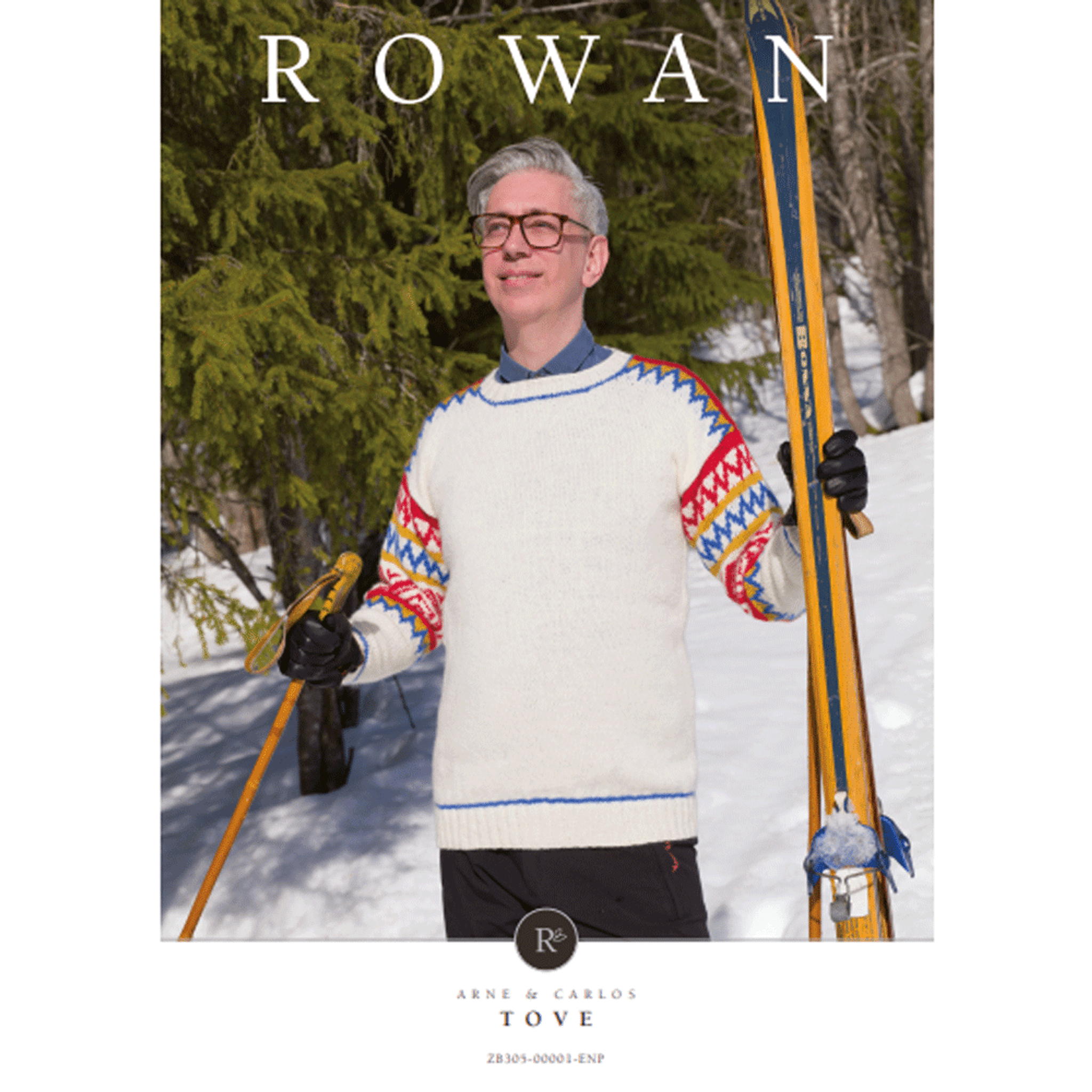 Rowan Adults Tove Sweater Knitting Pattern Using Norwegian Wool