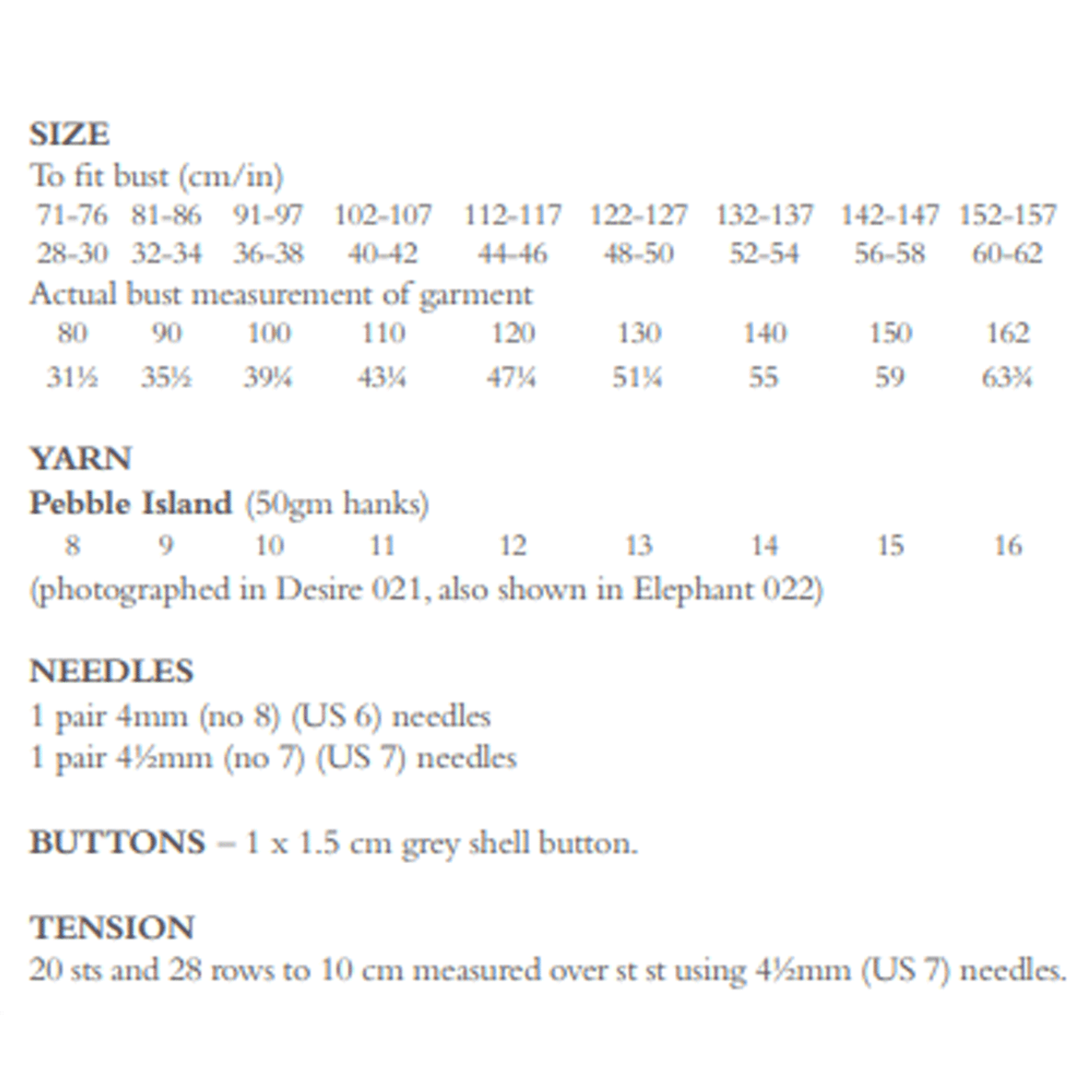 Rowan Womens Maritime Sweater Knitting Pattern Using Pebble Island