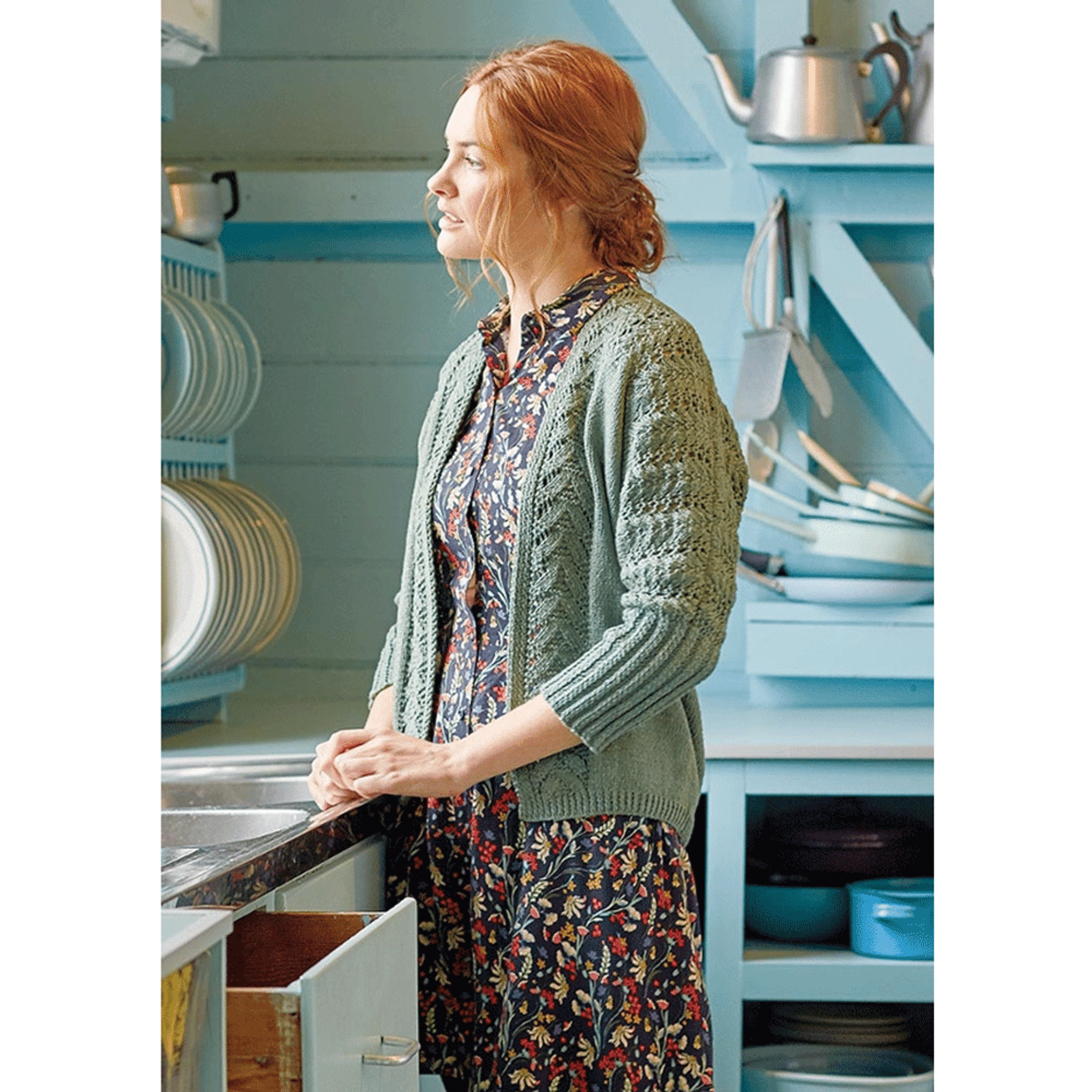 Rowan New Vintage Dk Knitting Pattern Book Outback Yarns