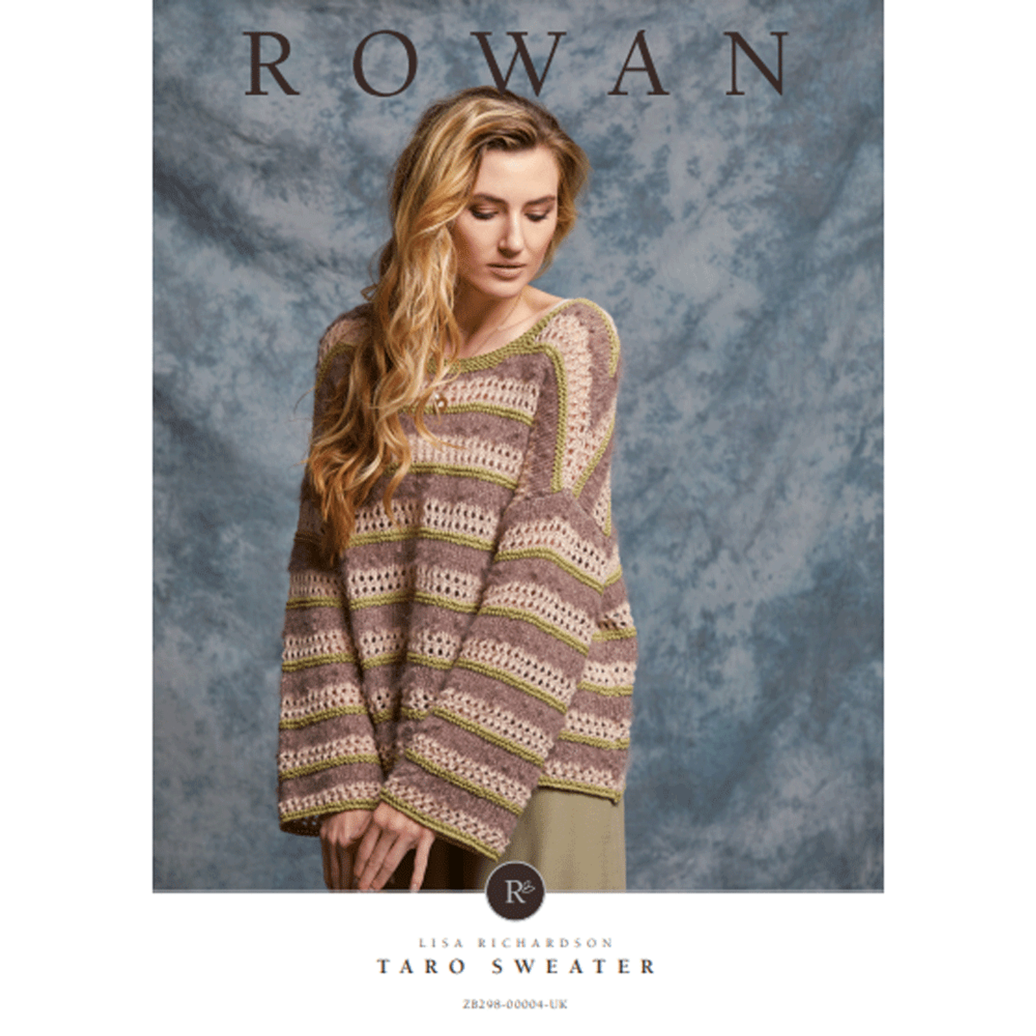 Rowan Womens Taro Sweater Knitting Pattern Using Creative Linen Fine