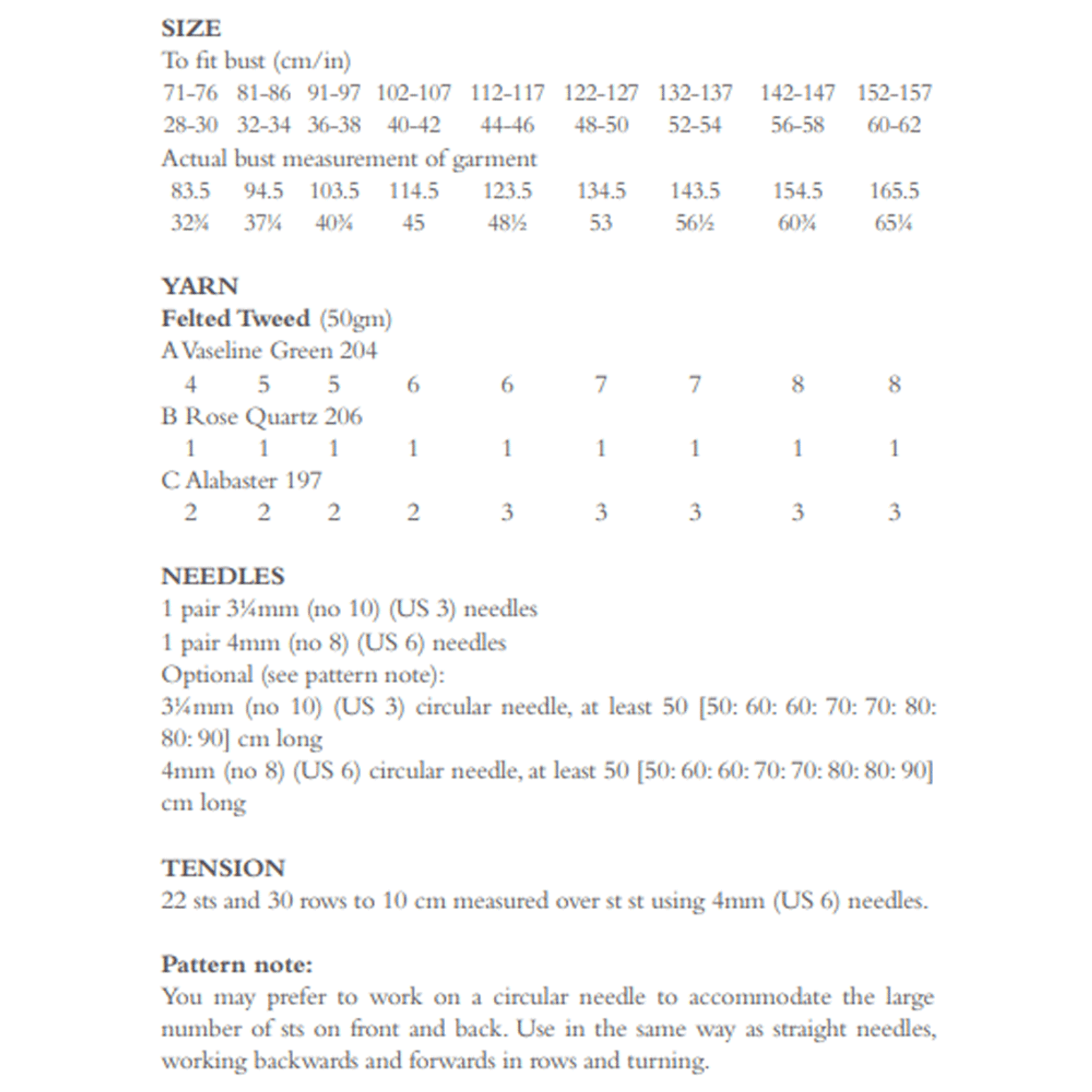 Rowan Ladies Shadow Top Knitting Pattern Using Felted Tweed Outback Yarns