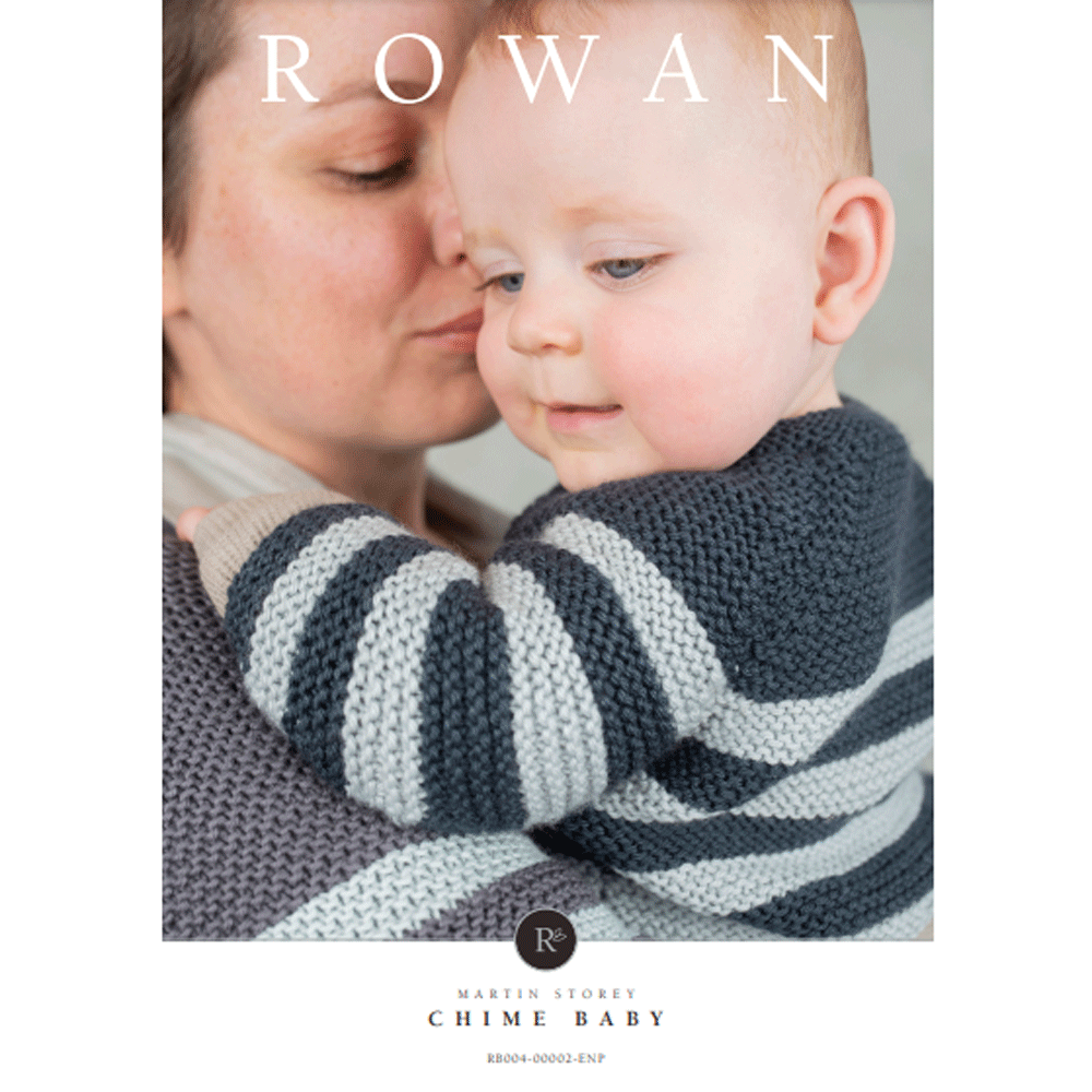 Rowan Chime Baby Cardigan Knitting Pattern using Baby Cashsoft Merino ...