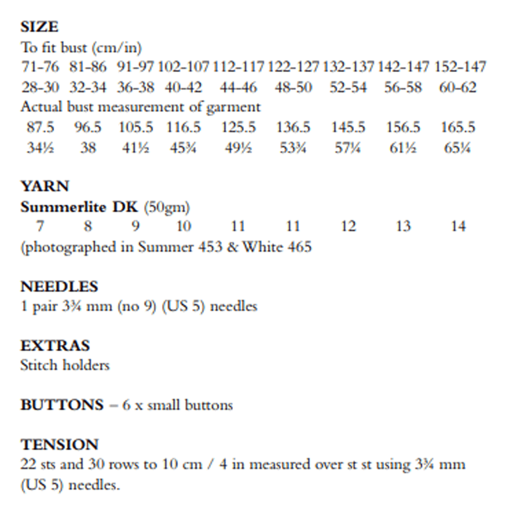 Rowan Womens Sand Cardigan Knitting Pattern Using Summerlite Dk