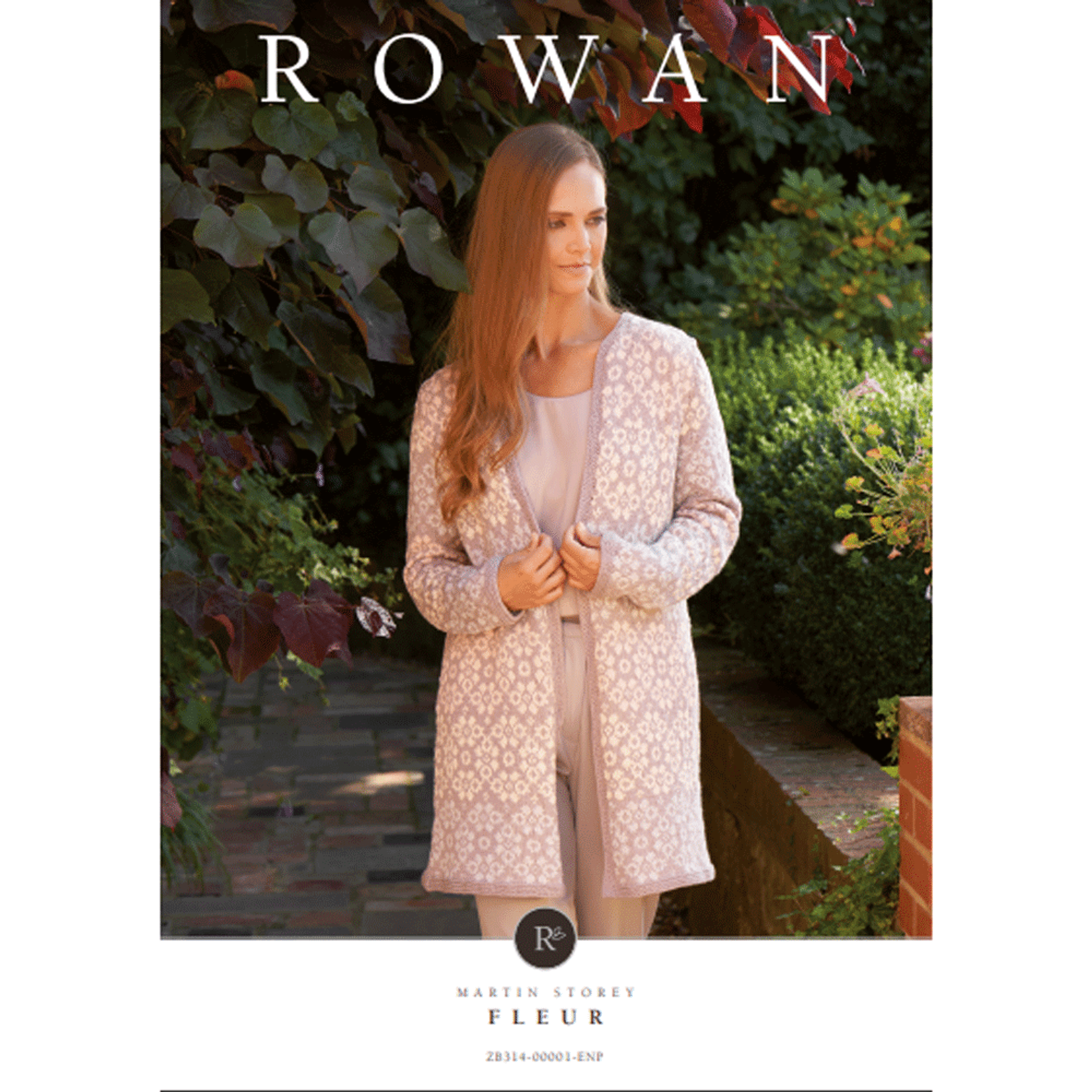 Rowan Womens Fleur Jacket Knitting Pattern Using Summerlite Dk
