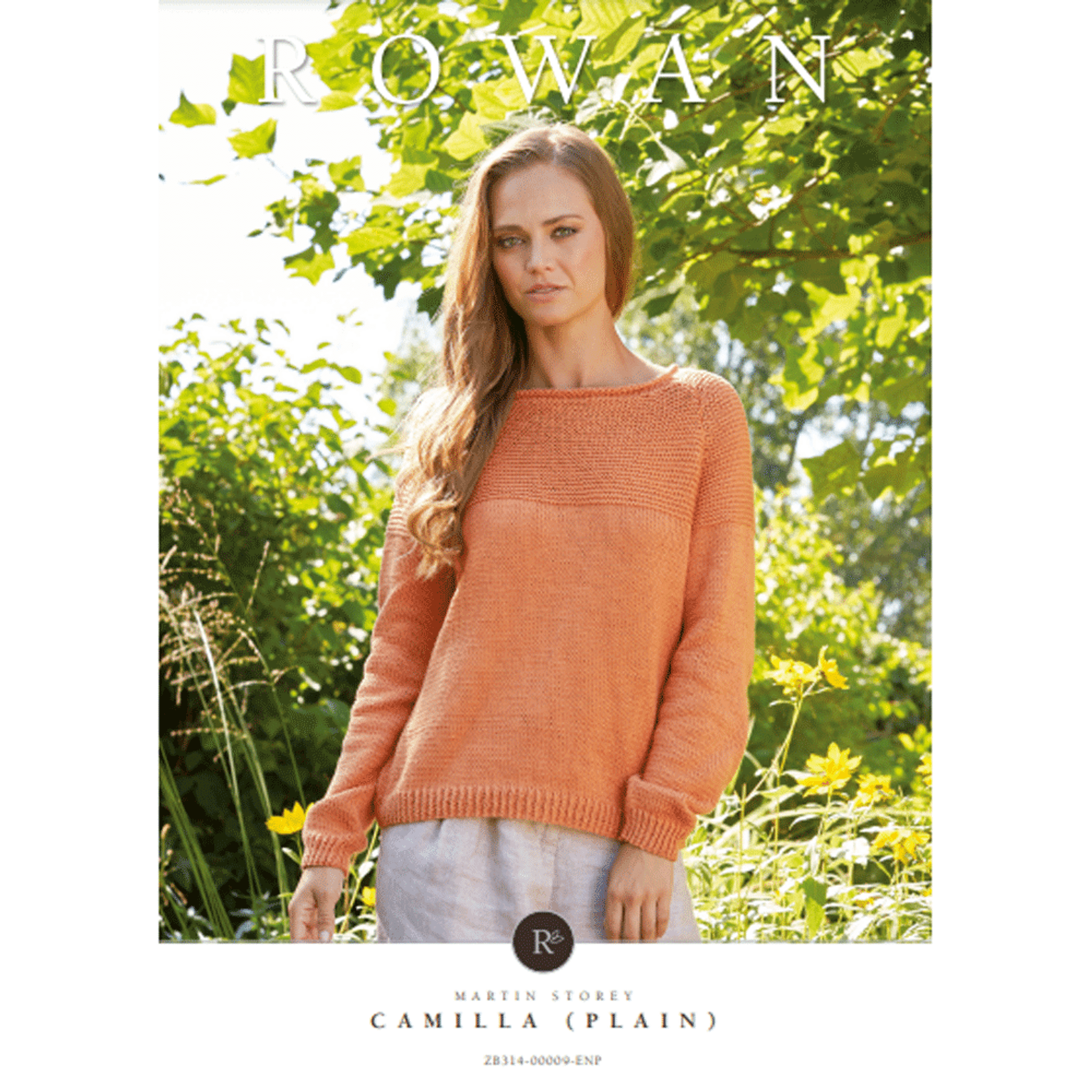 Rowan Womens Camilla Plain Sweater Knitting Pattern Using Summerlite