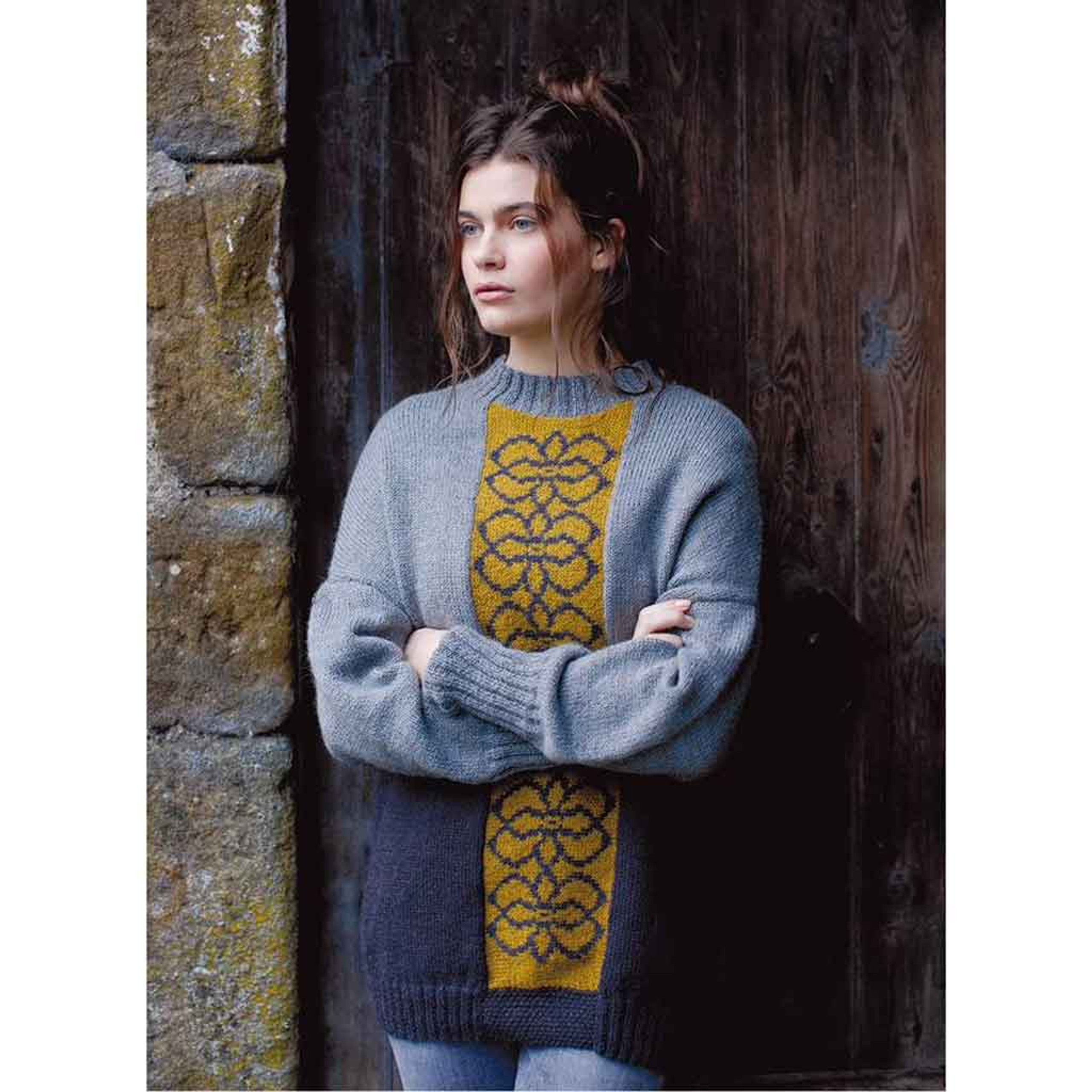 Rowan Ladies Birdhouse Cardigan Knitting Pattern Using Moordale