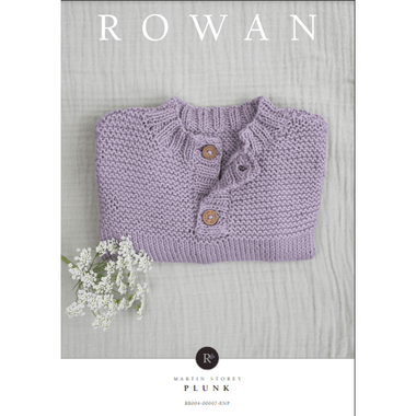 Rowan Babies Plunk Sweater Knitting Pattern using Summerlite DK ...