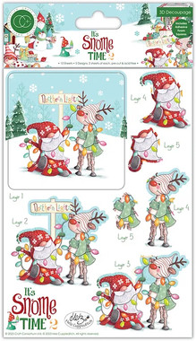 It's Snome Time 2, 3D Decoupage Set | Craft Consortium | Outback Yarns