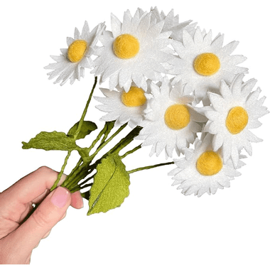 Felt Oxeye Daisies Flower Craft Kit | Outback Yarns