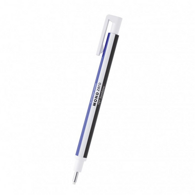 Tombow MONO Zero Micro Eraser | White, Blue, Black | Outback Yarns