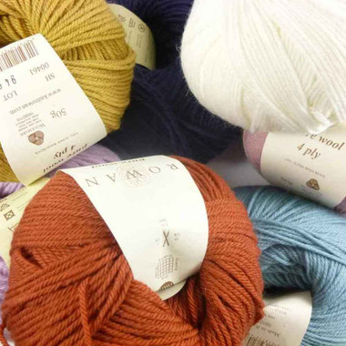 Rowan Pure Wool 4 Ply Knitting Yarn | Various Colours (D) | Outback Yarns